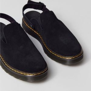 Dr. Martens | Shoes | Doc Marten Carlson Sling Back In Black | Poshmark